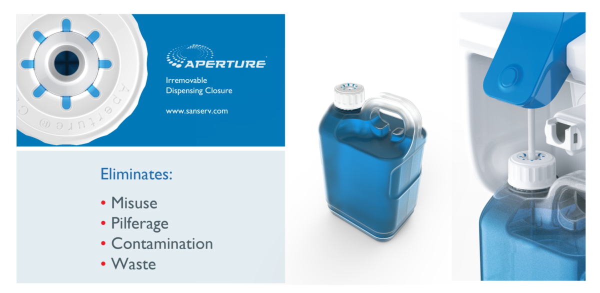 Dispensing Container Securement - SanServ